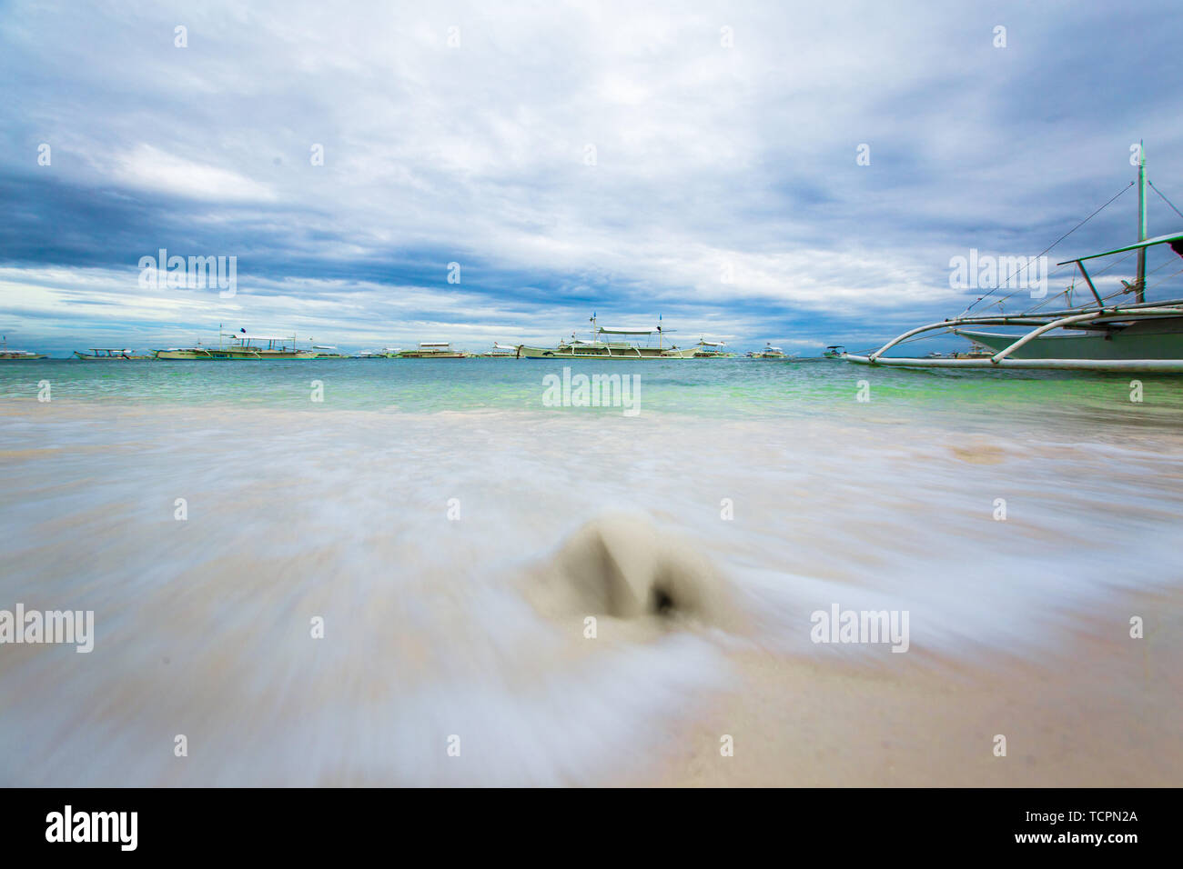 Peppermint Island Beach, Philippines Stock Photo - Alamy