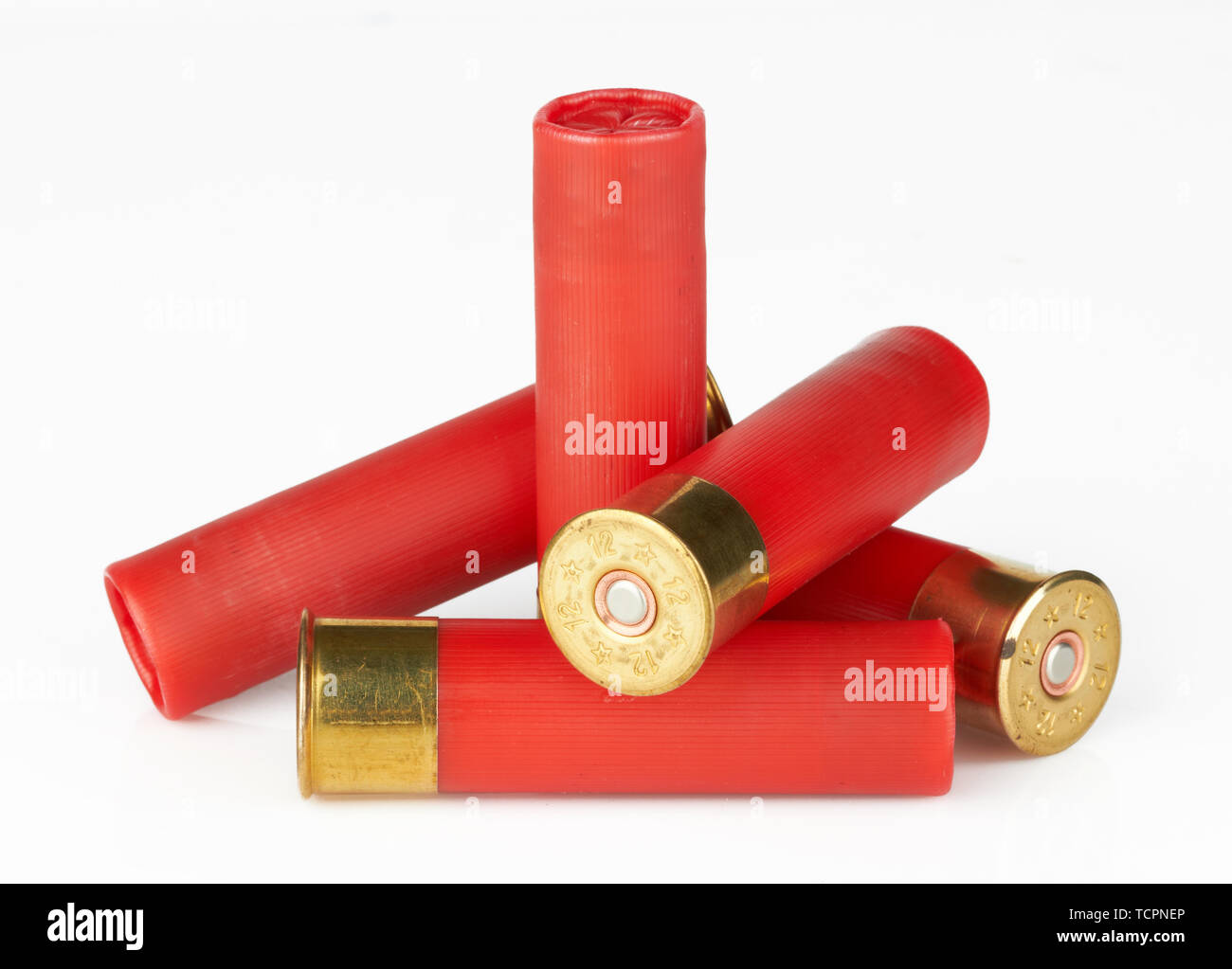 Red shotgun shells hi-res stock photography and images - Alamy