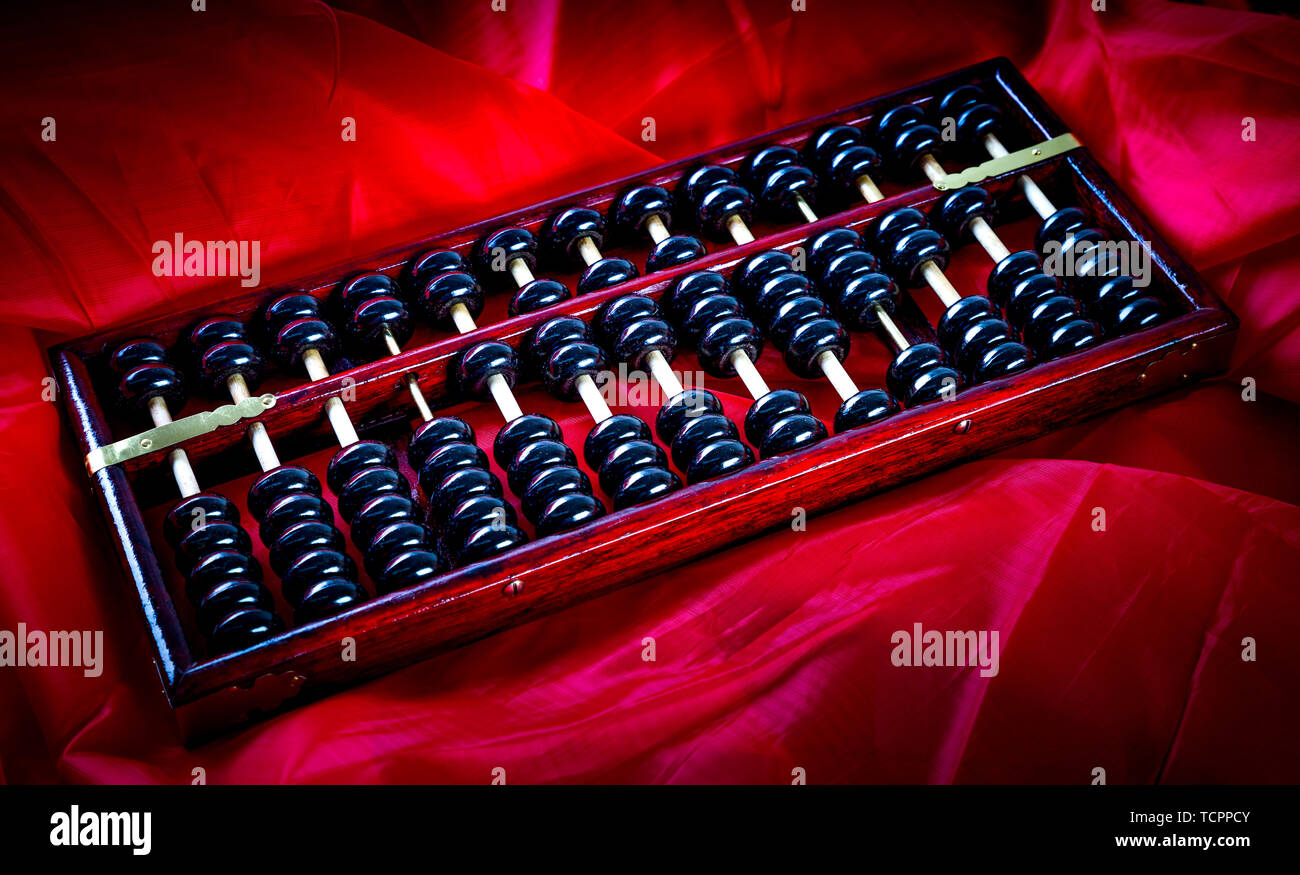 Abacus calculation tools hi-res stock photography and images - Alamy