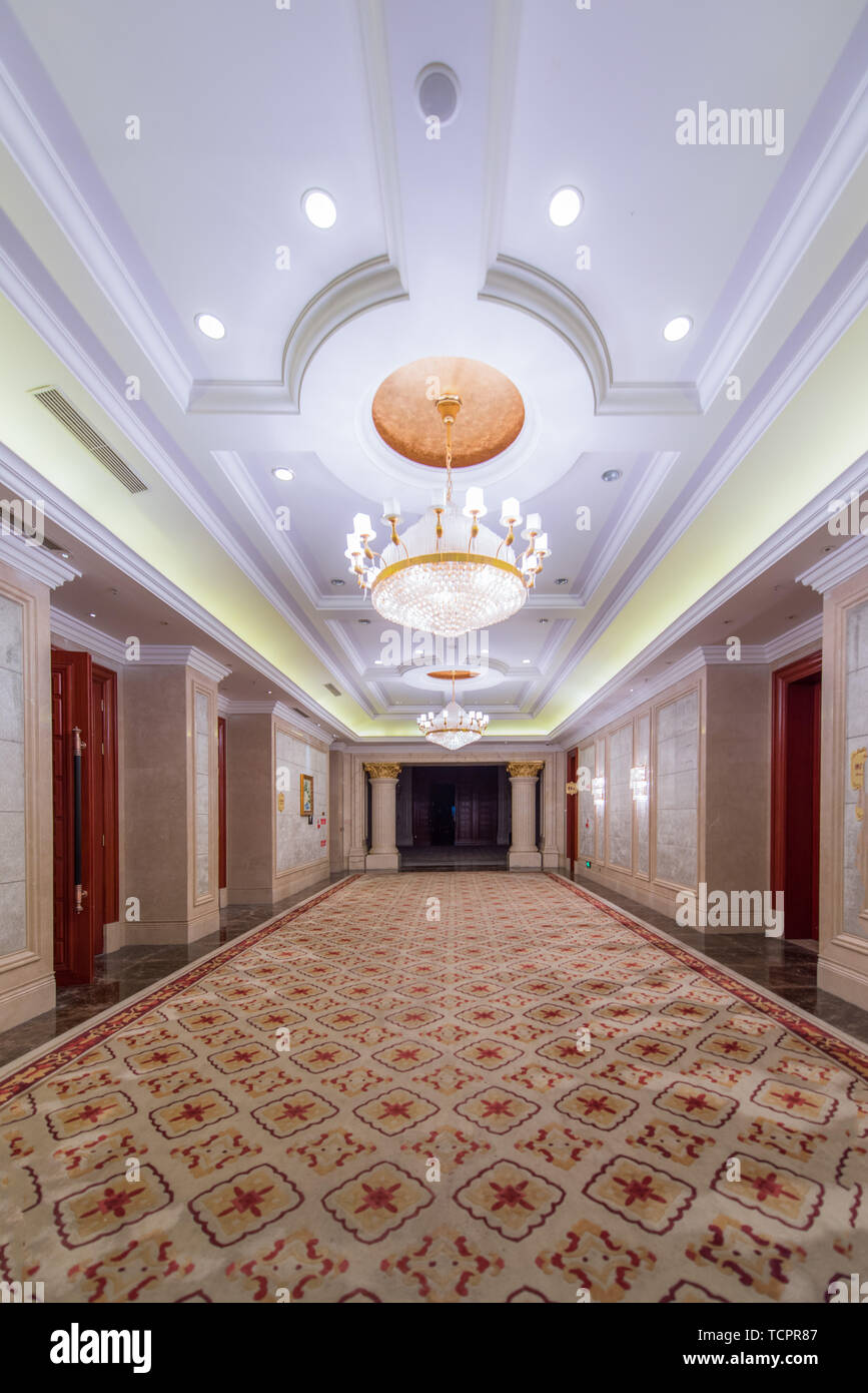Inside the hotel Stock Photo - Alamy