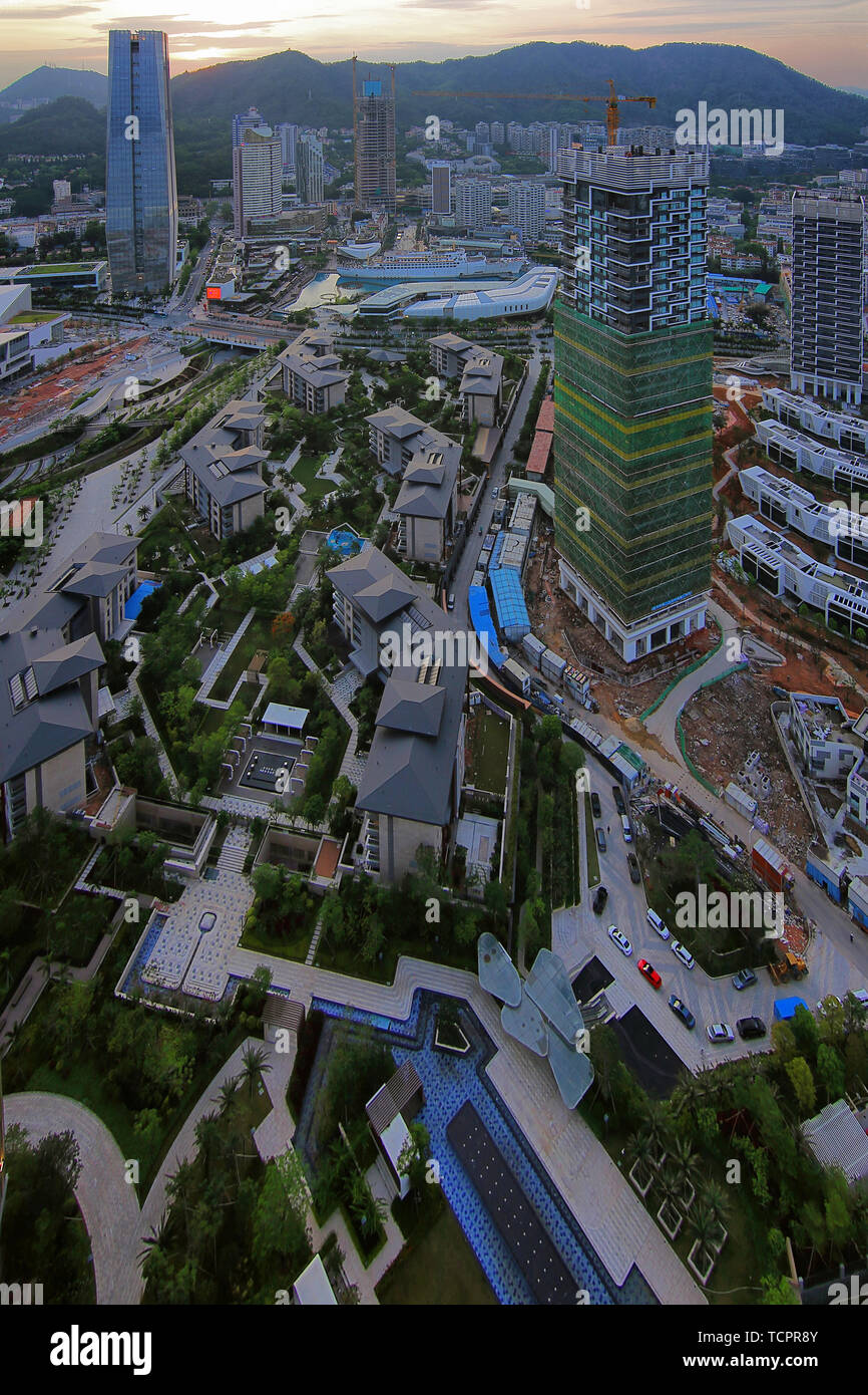 Shenzhen Shekou City Architecture Scenery Stock Photo - Alamy