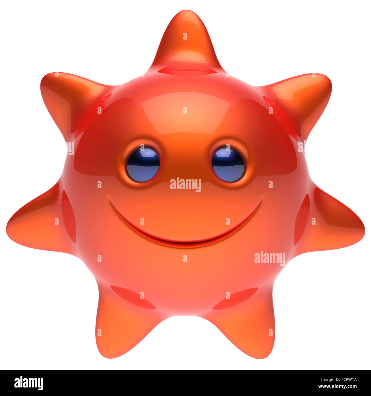Sun star smiley face cheerful summer smile cartoon ball emoticon happy ...