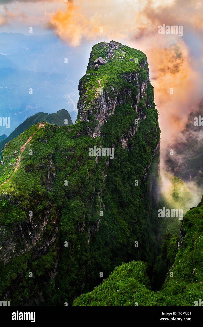 Photographed in Zhaotong Dashanbao Scenic Area, National Park, Wetland ...