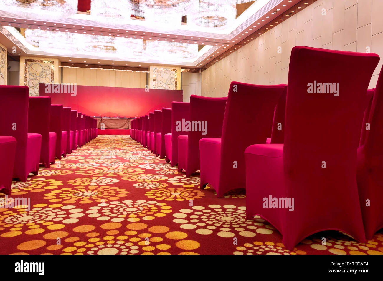 Conference hall interior hi-res stock photography and images - Alamy