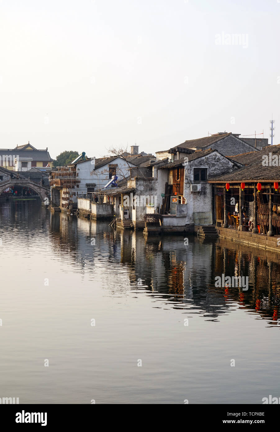 Anchang Ancient Town Stock Photo - Alamy