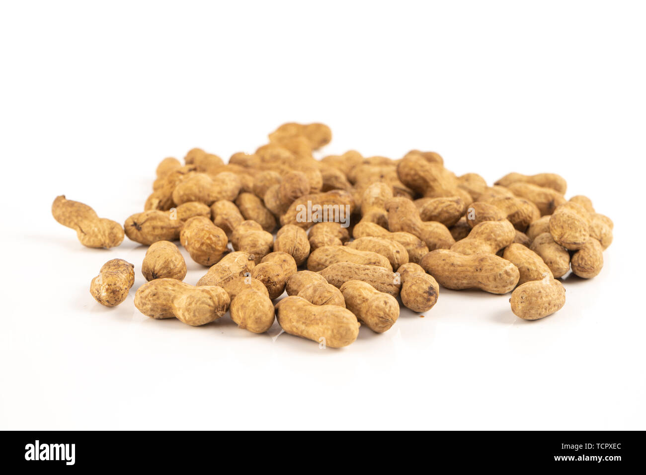 Multi-flavored thin-skinned peanuts Stock Photo - Alamy