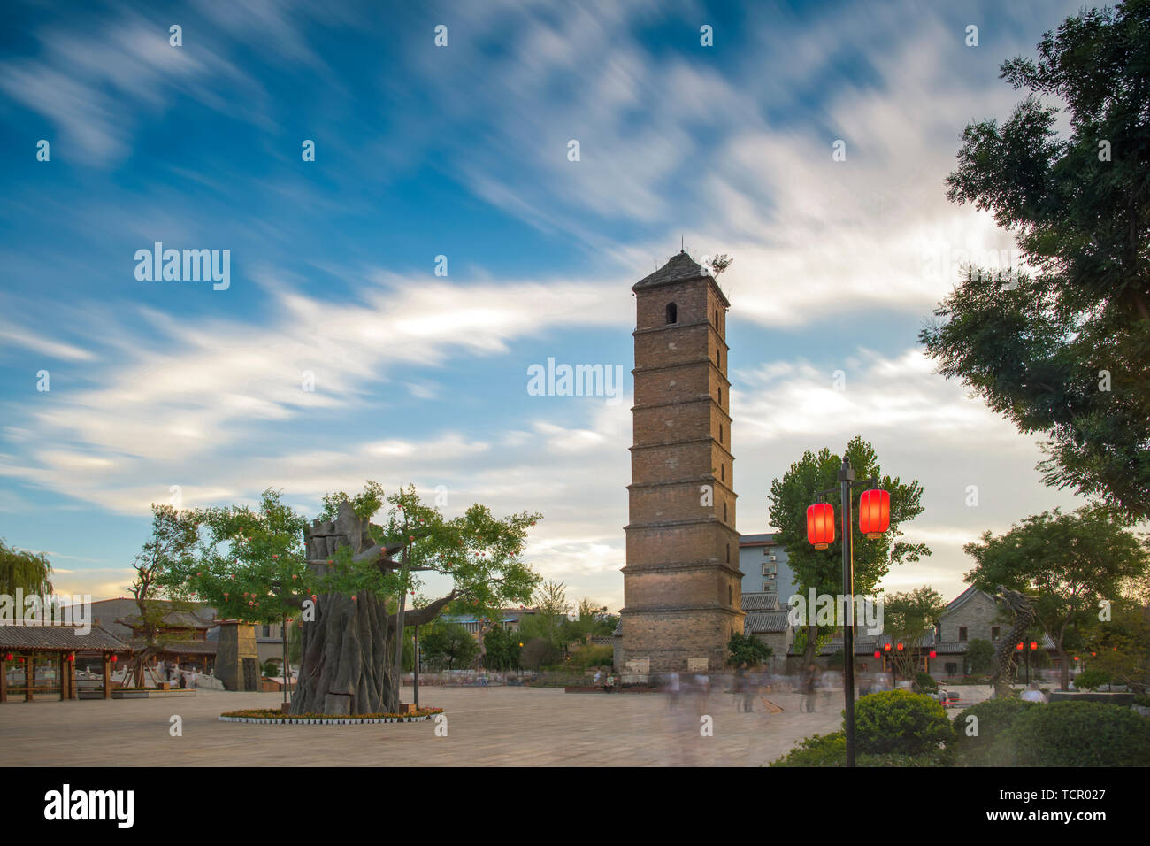 Ancient chinese city of tang dynasty hi-res stock photography and ...