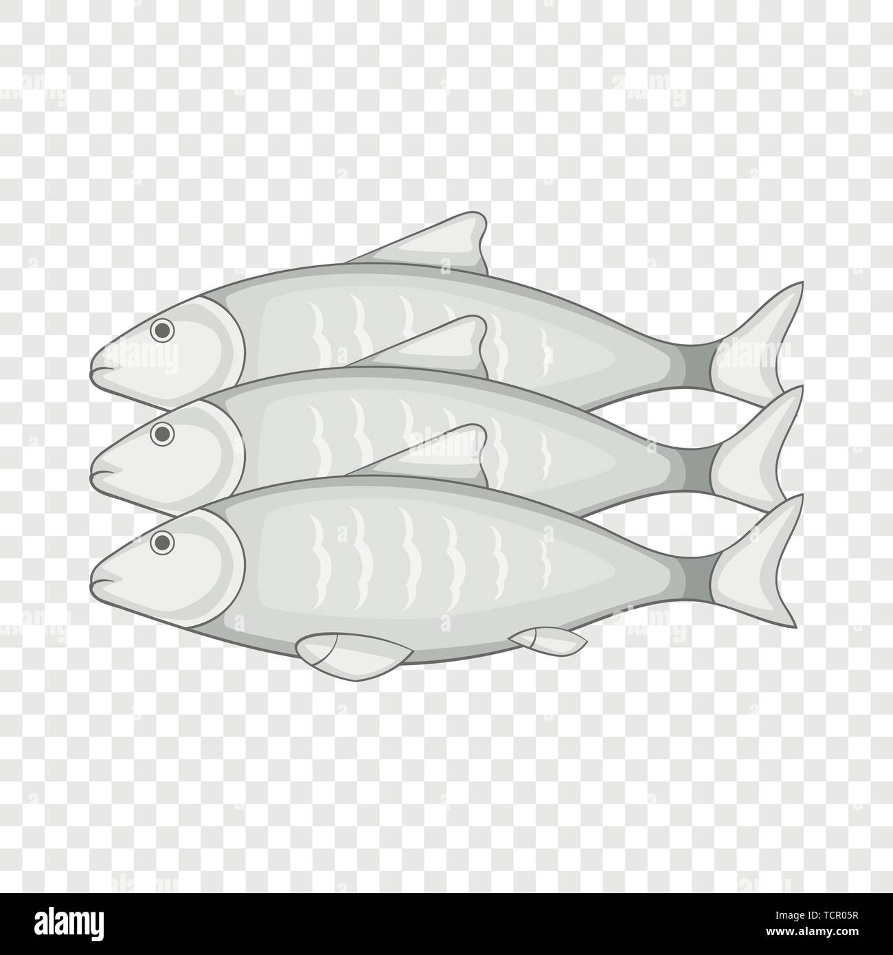 Three fish swimming underwater Stock Vector Images - Alamy