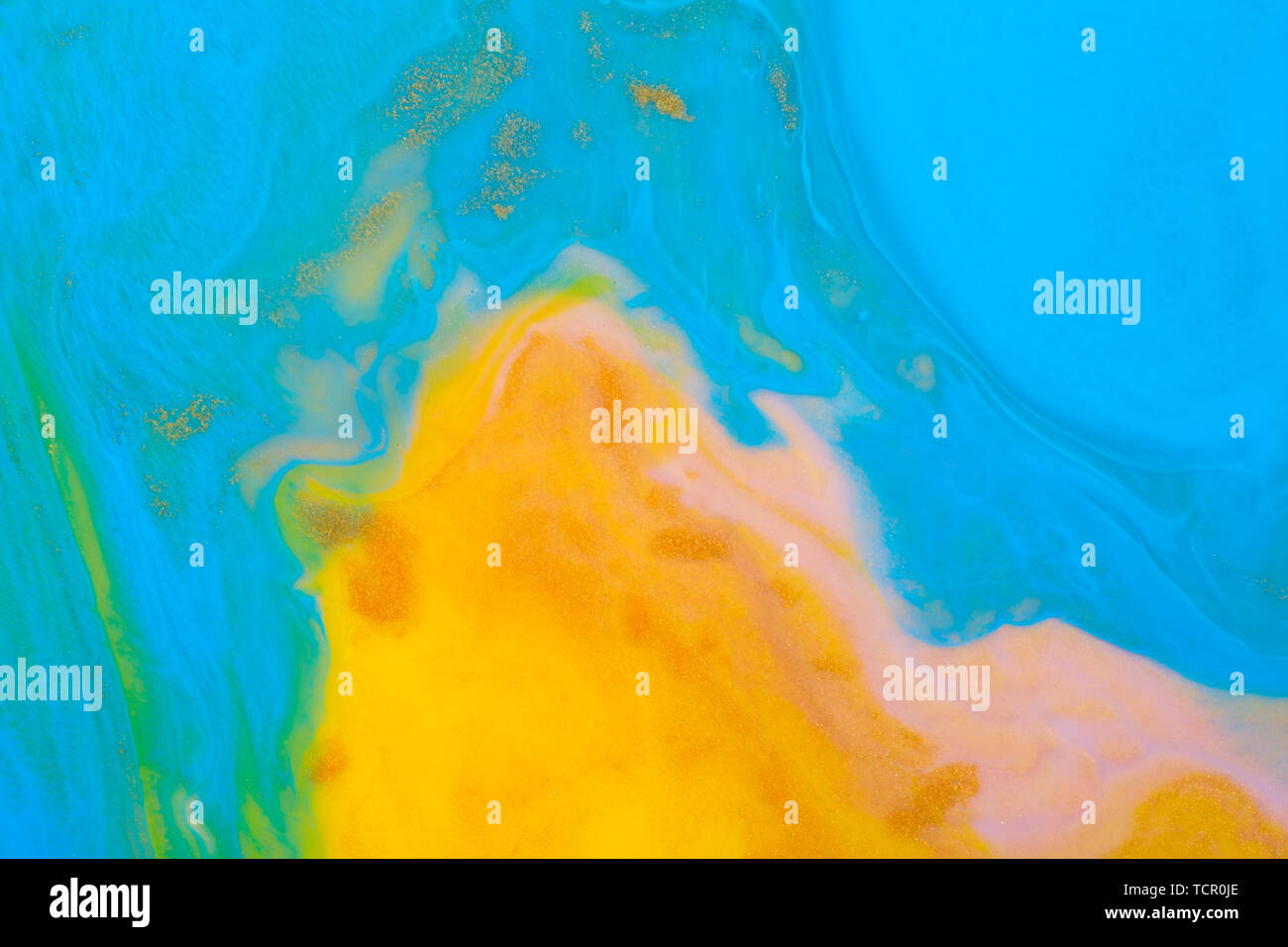 Abstract propylene pigment background, color texture Stock Photo - Alamy