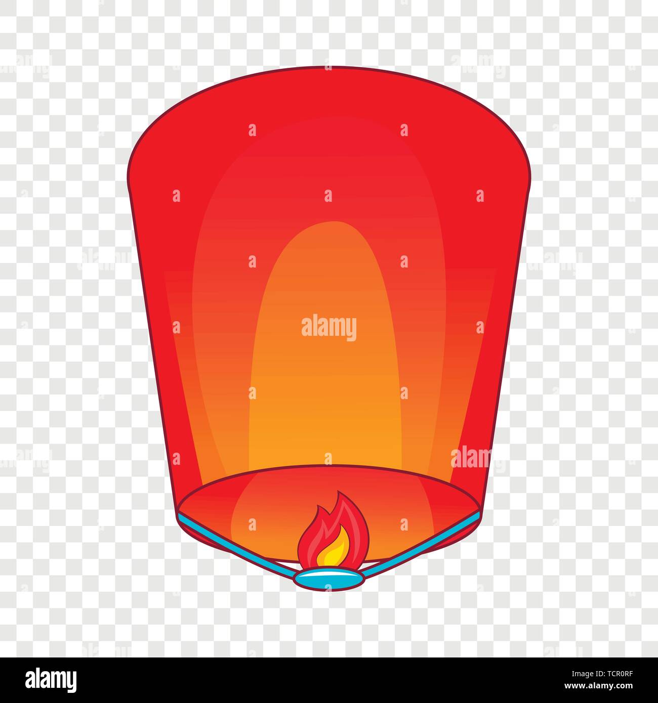 Flying lantern icon, cartoon style Stock Vector Image & Art - Alamy