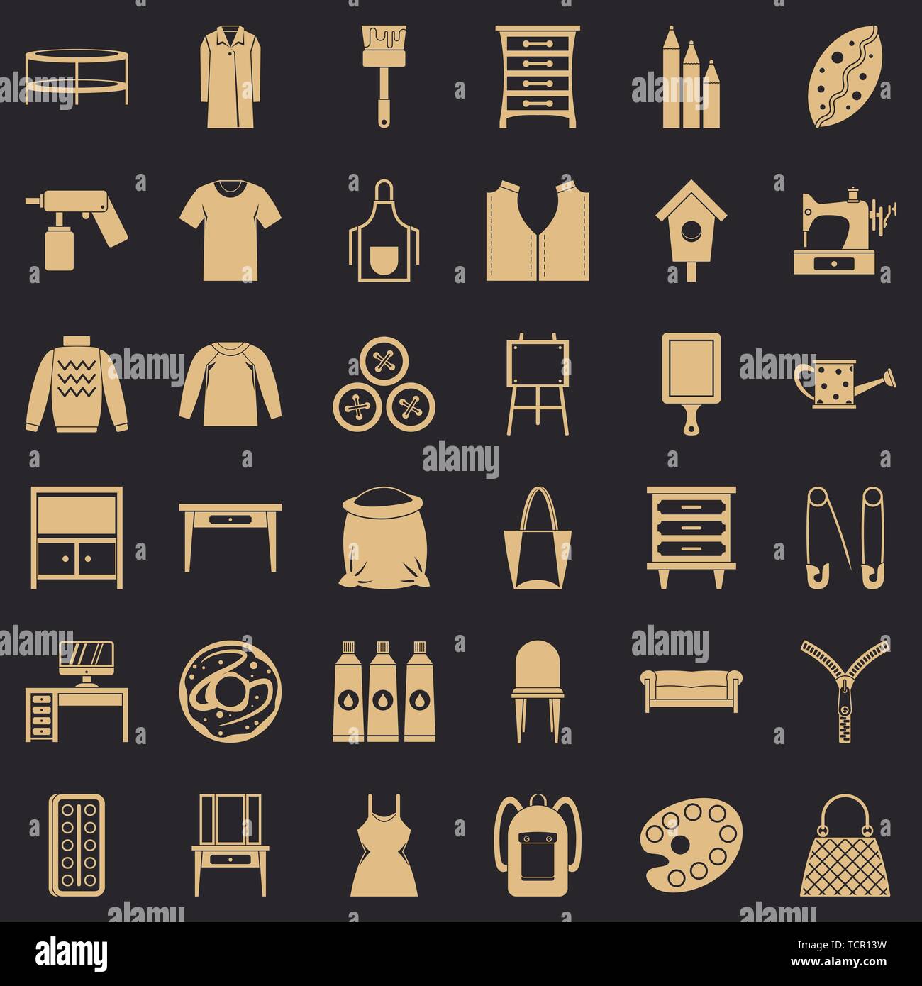 Leisure clothing item Stock Vector Images - Alamy