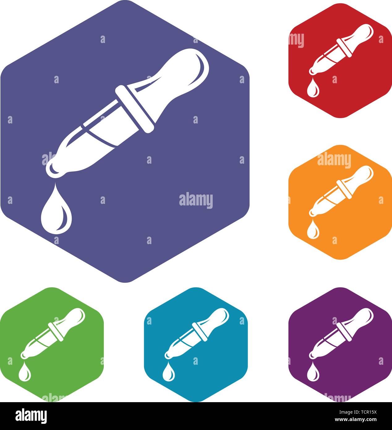 Pipette icon, simple style Stock Vector Image & Art - Alamy
