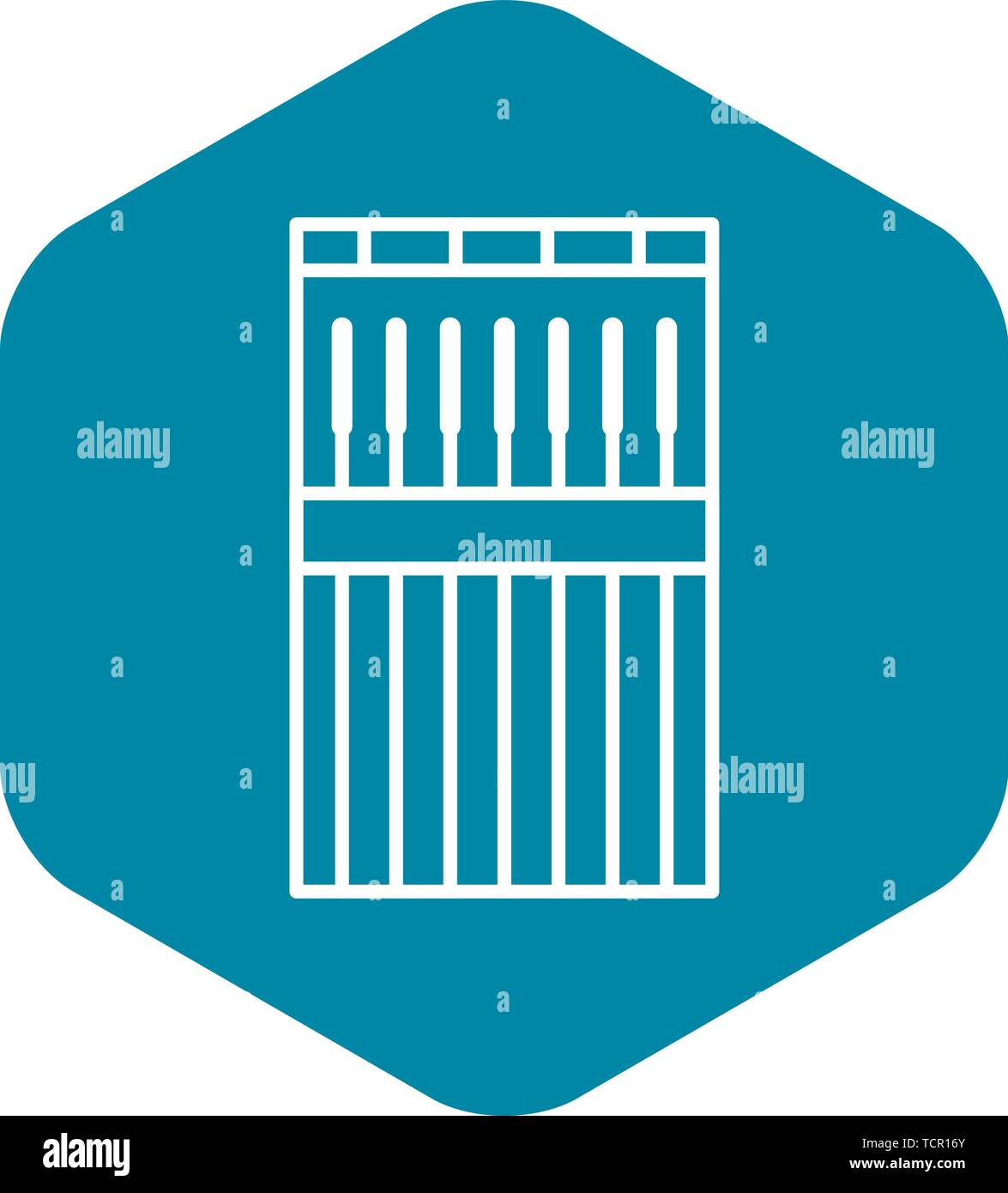 Welder stick icon, outline style Stock Vector Image & Art - Alamy