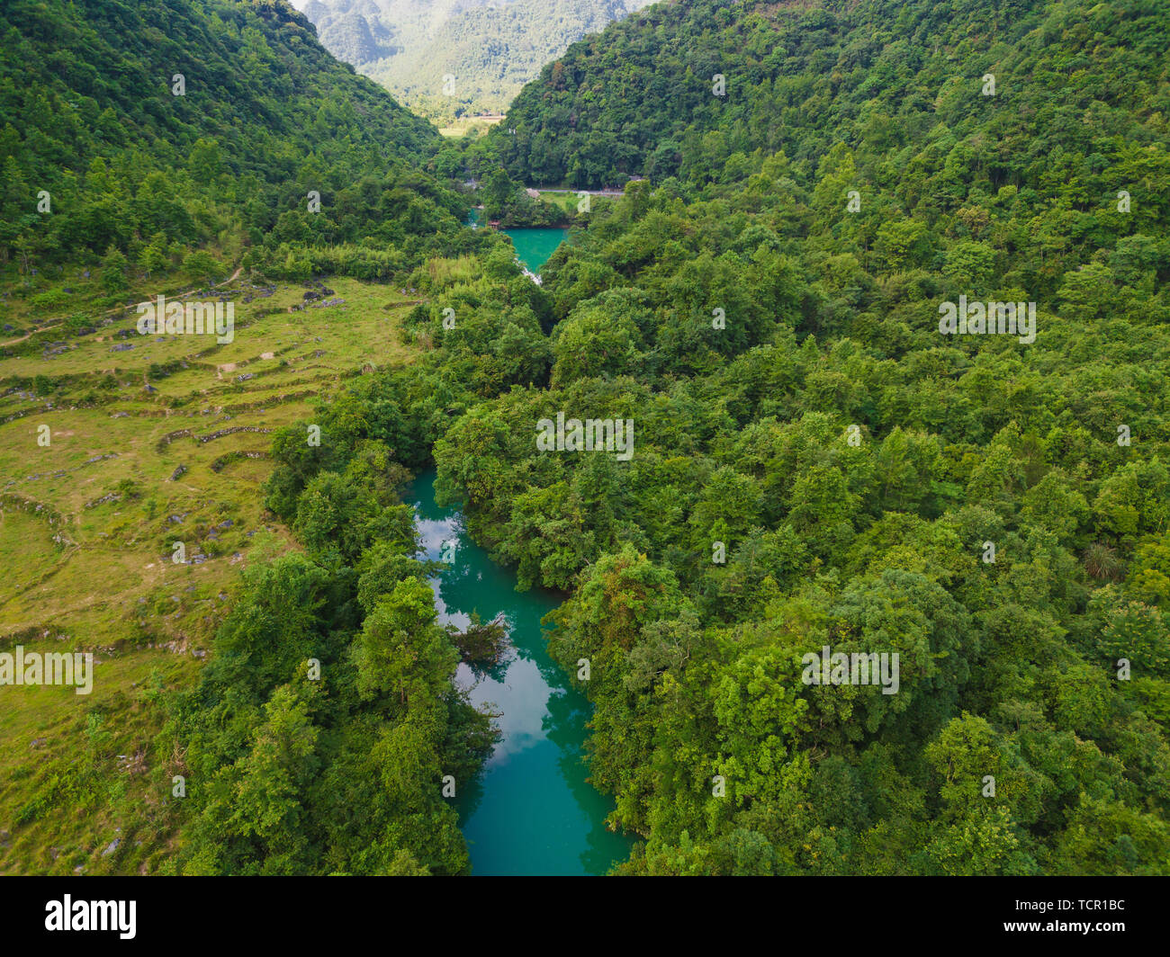 China nature reserve aerial photo hi-res stock photography and images ...