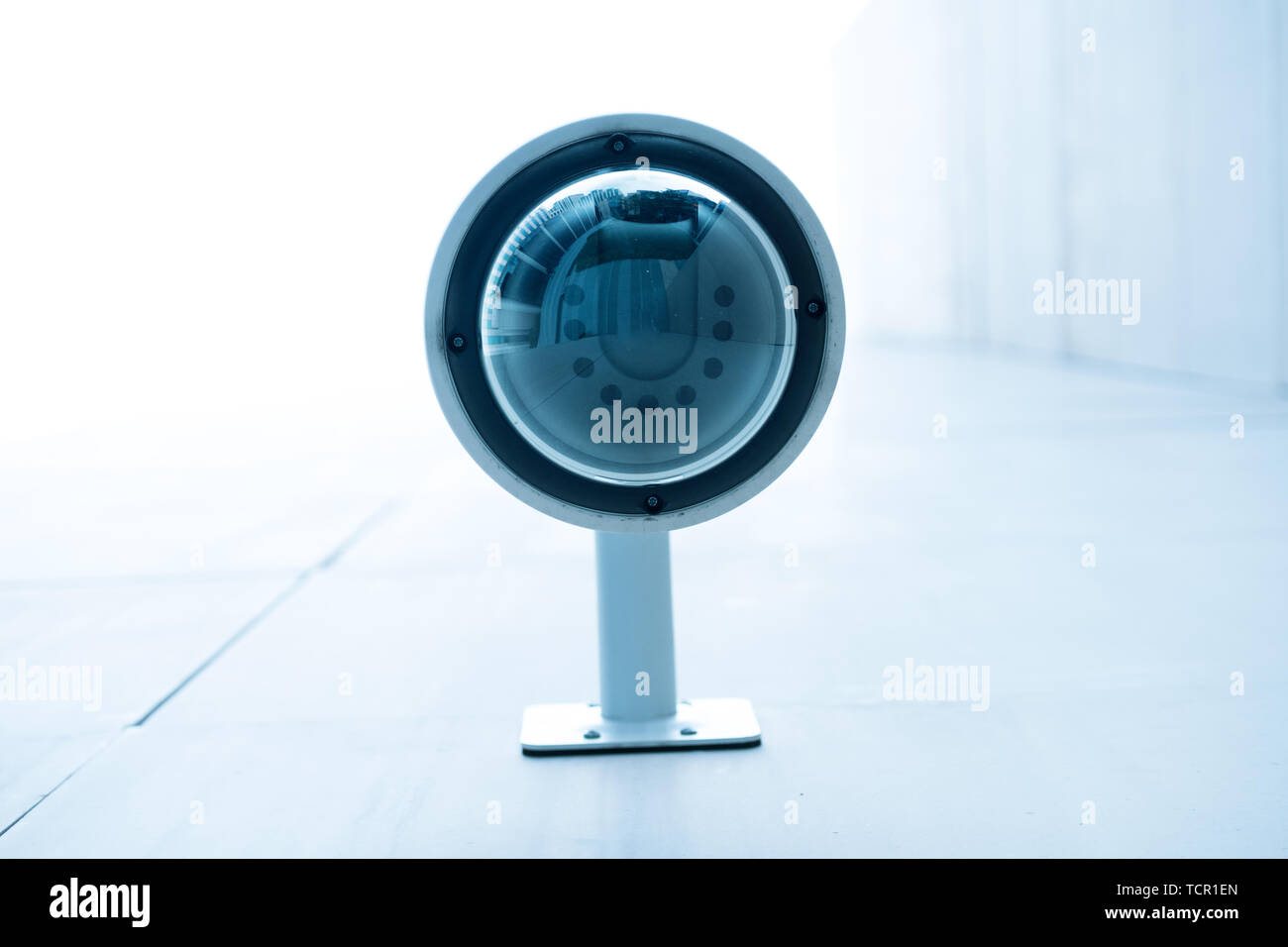 Cctv camera reflection hi-res stock photography and images - Alamy
