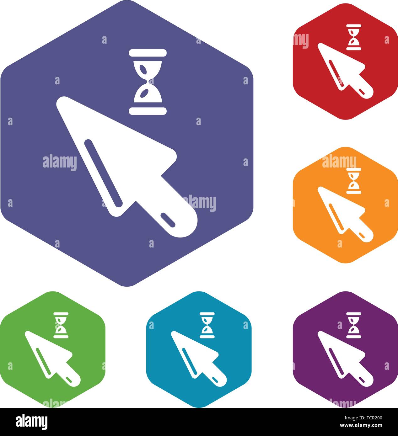 Cursor icon, simple black style Stock Vector Image & Art - Alamy