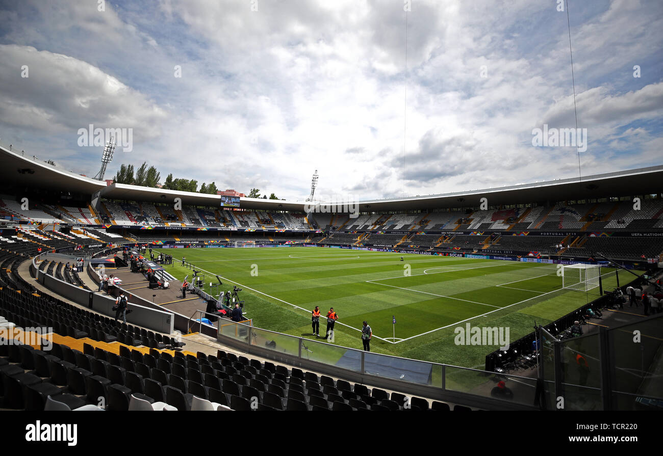 General view of the stadium before the Nations League Third Place Play ...