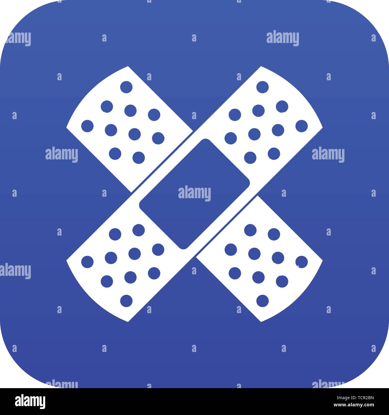 Patch icon digital blue Stock Vector Image & Art - Alamy