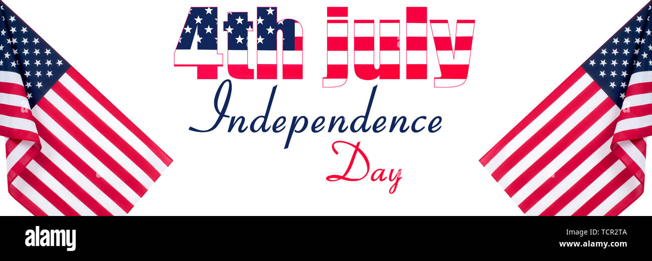 American flag. 4th of July Independence day. National holiday United ...