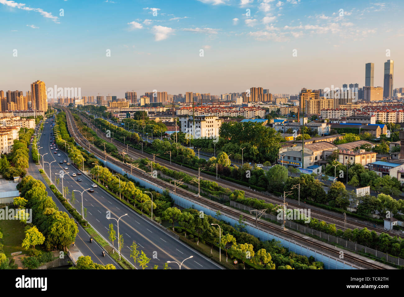 Beautiful scenery of Wuxi city Stock Photo - Alamy
