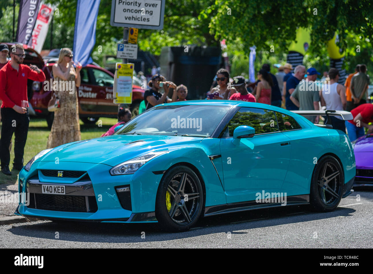 Nissan skyline automobile model hi-res stock photography and images - Alamy