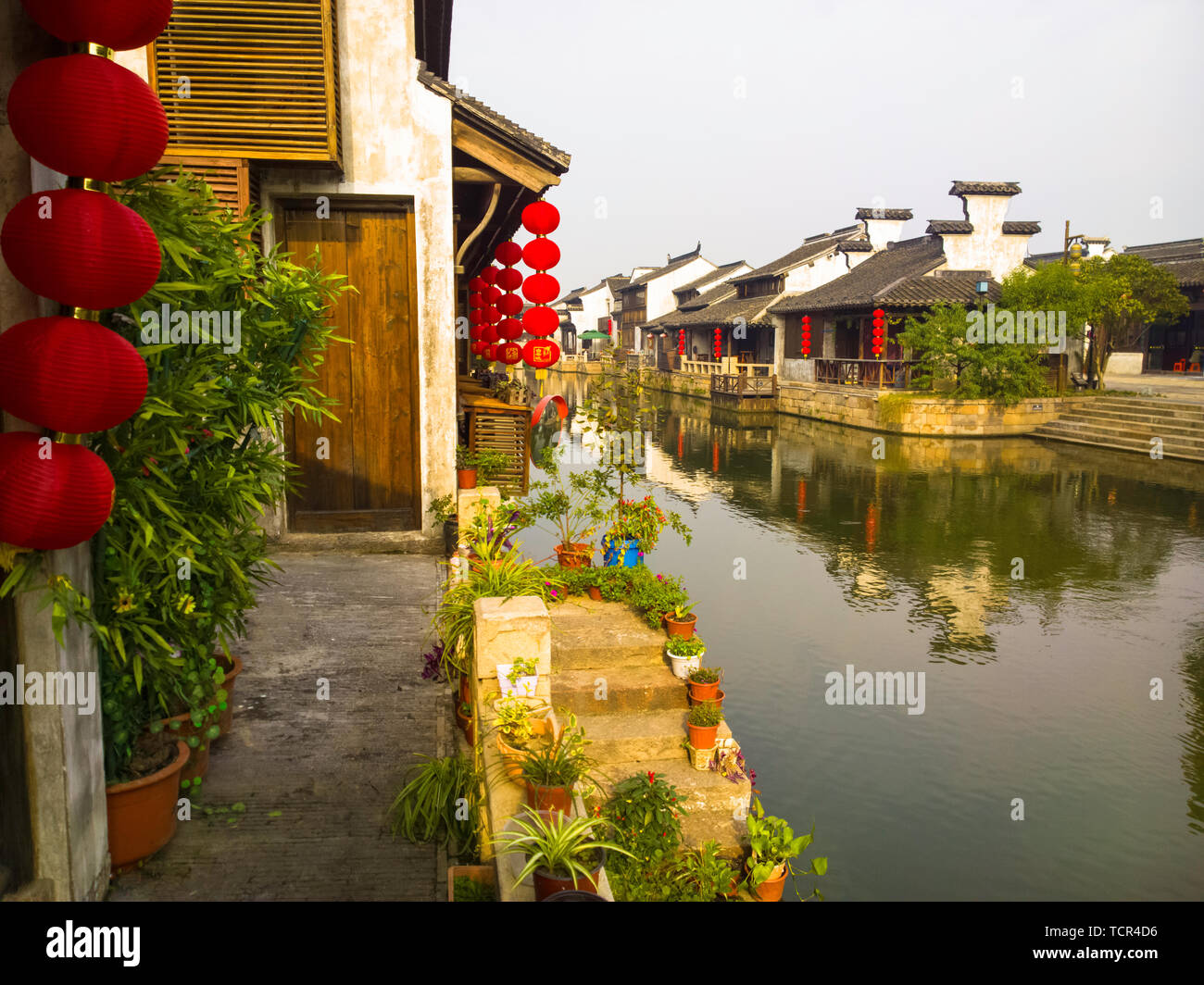 Traditional Chinese residential houses Stock Photo - Alamy