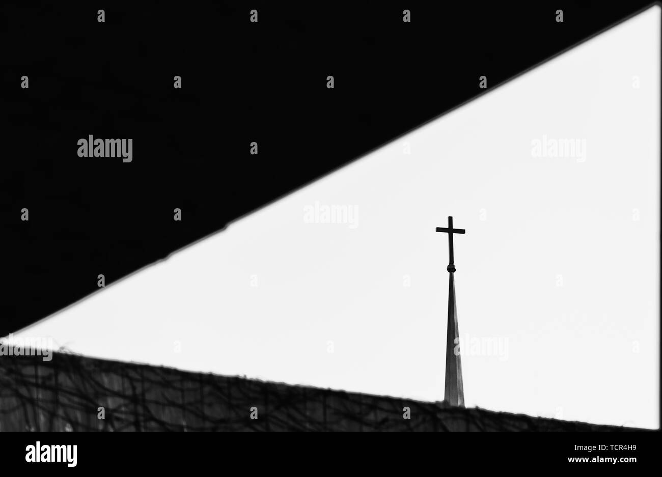 Church of triangles hi-res stock photography and images - Alamy