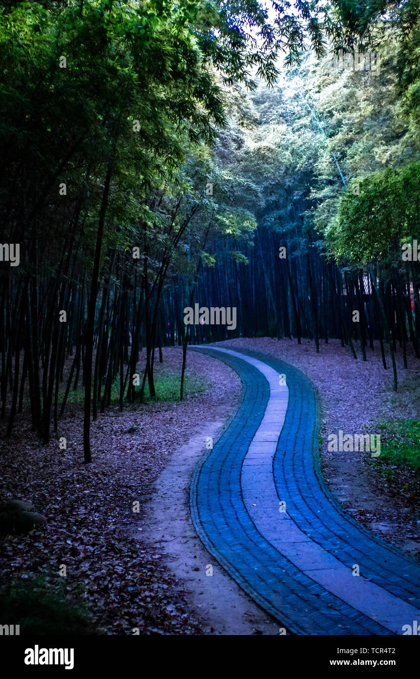 Autumn color of Huqiu, Suzhou Stock Photo - Alamy
