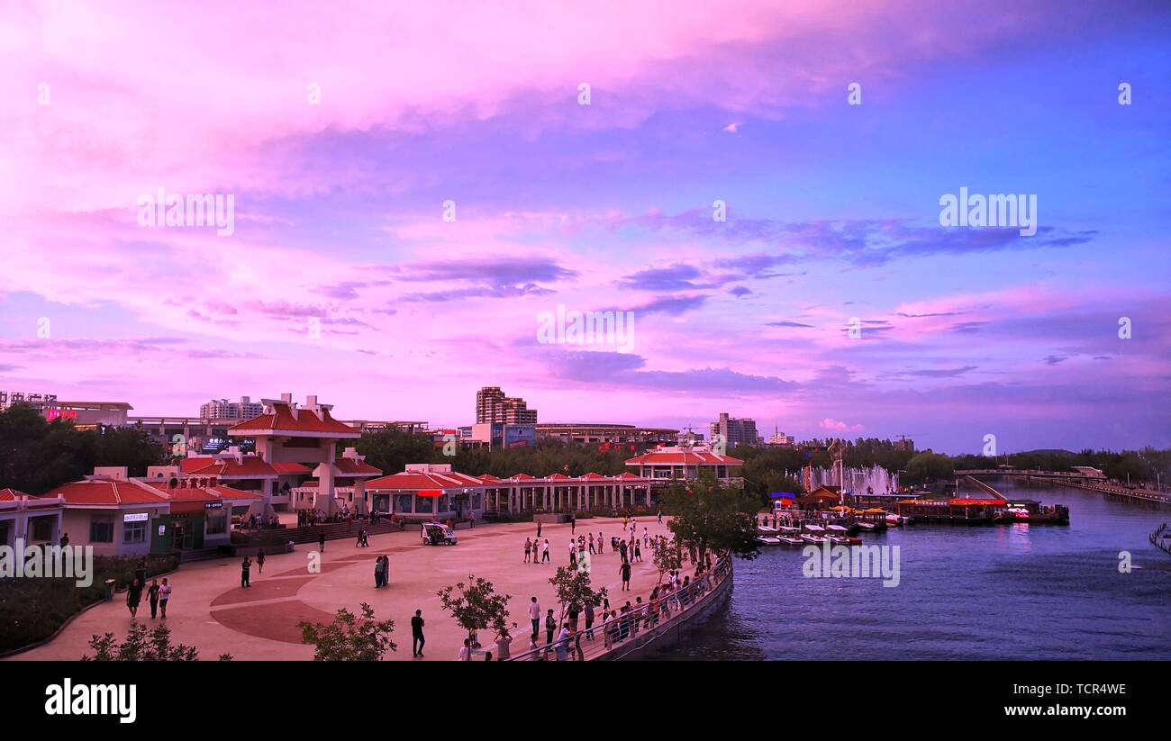 Landscape of the Karamay Stock Photo - Alamy