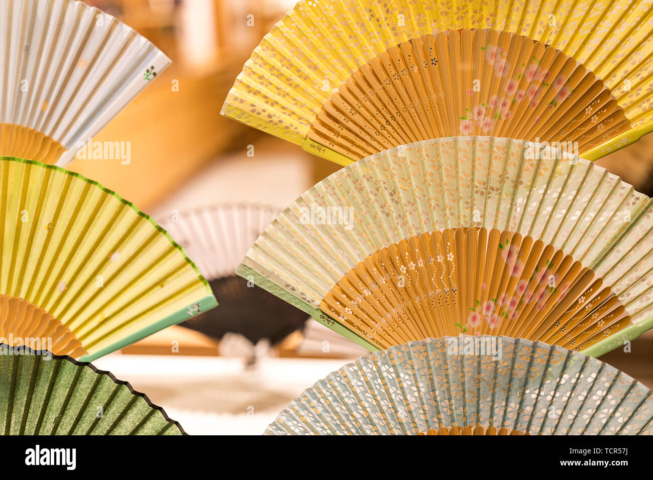 Traditional bamboo fan hi-res stock photography and images - Alamy
