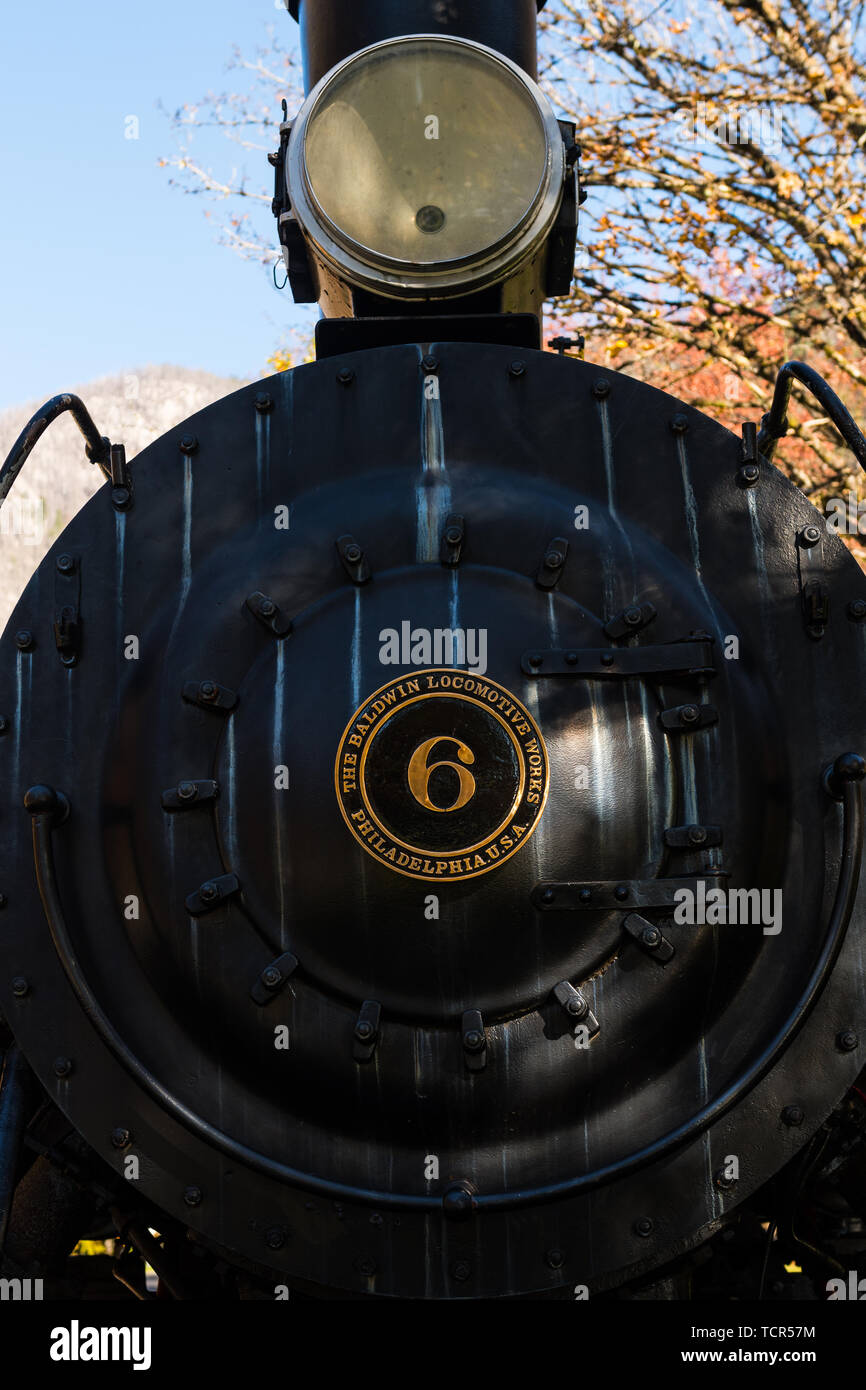 Locomotive of the American manufacturer Baldwin Locomotive Works ...
