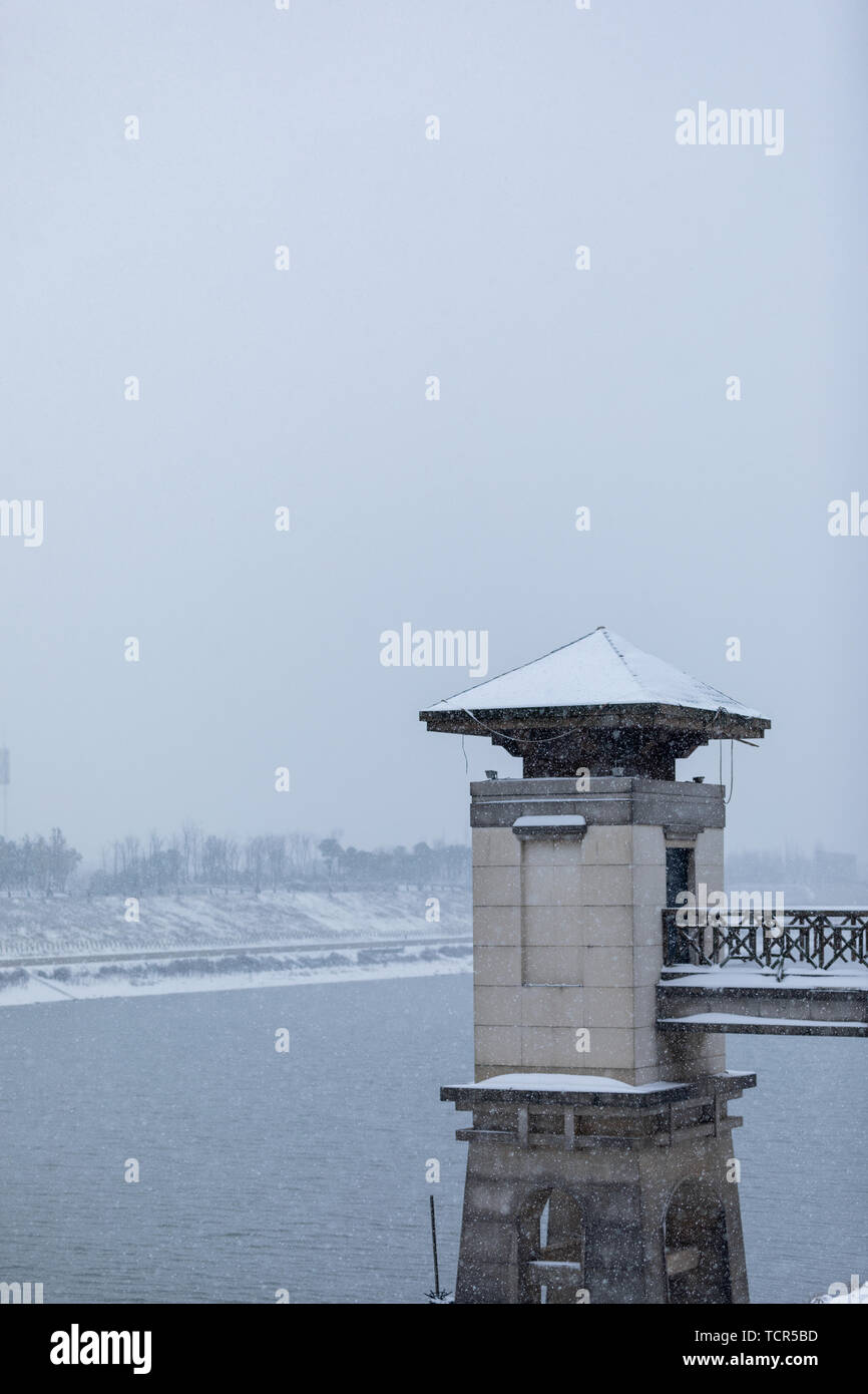 Heavy snow falls in Changsha on December 30, 2018 Stock Photo - Alamy
