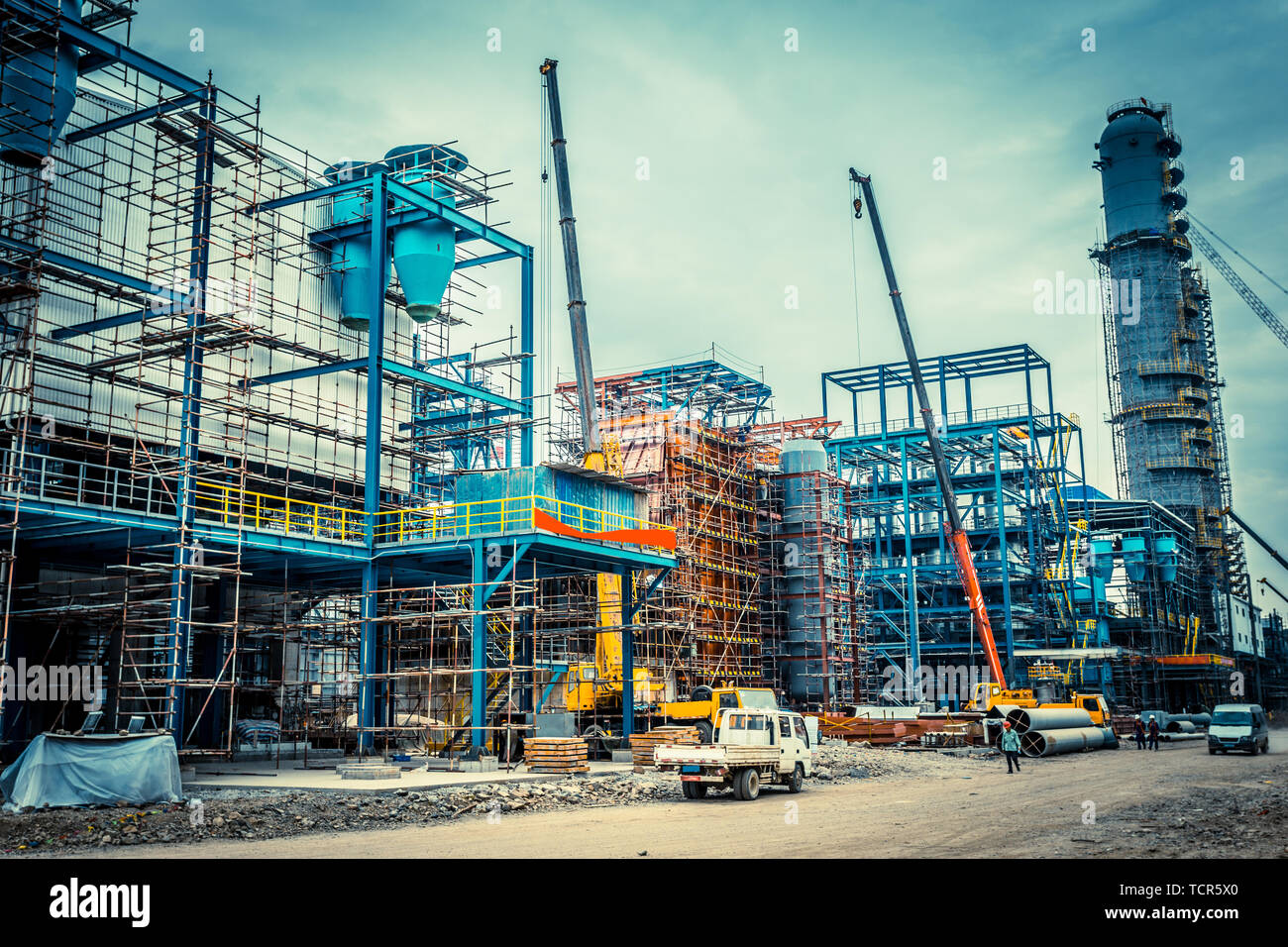 Industry grinding design expression of iron and steel buildings hi-res ...