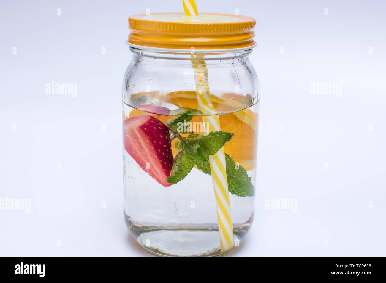 Bottle water infused fresh hi-res stock photography and images - Alamy