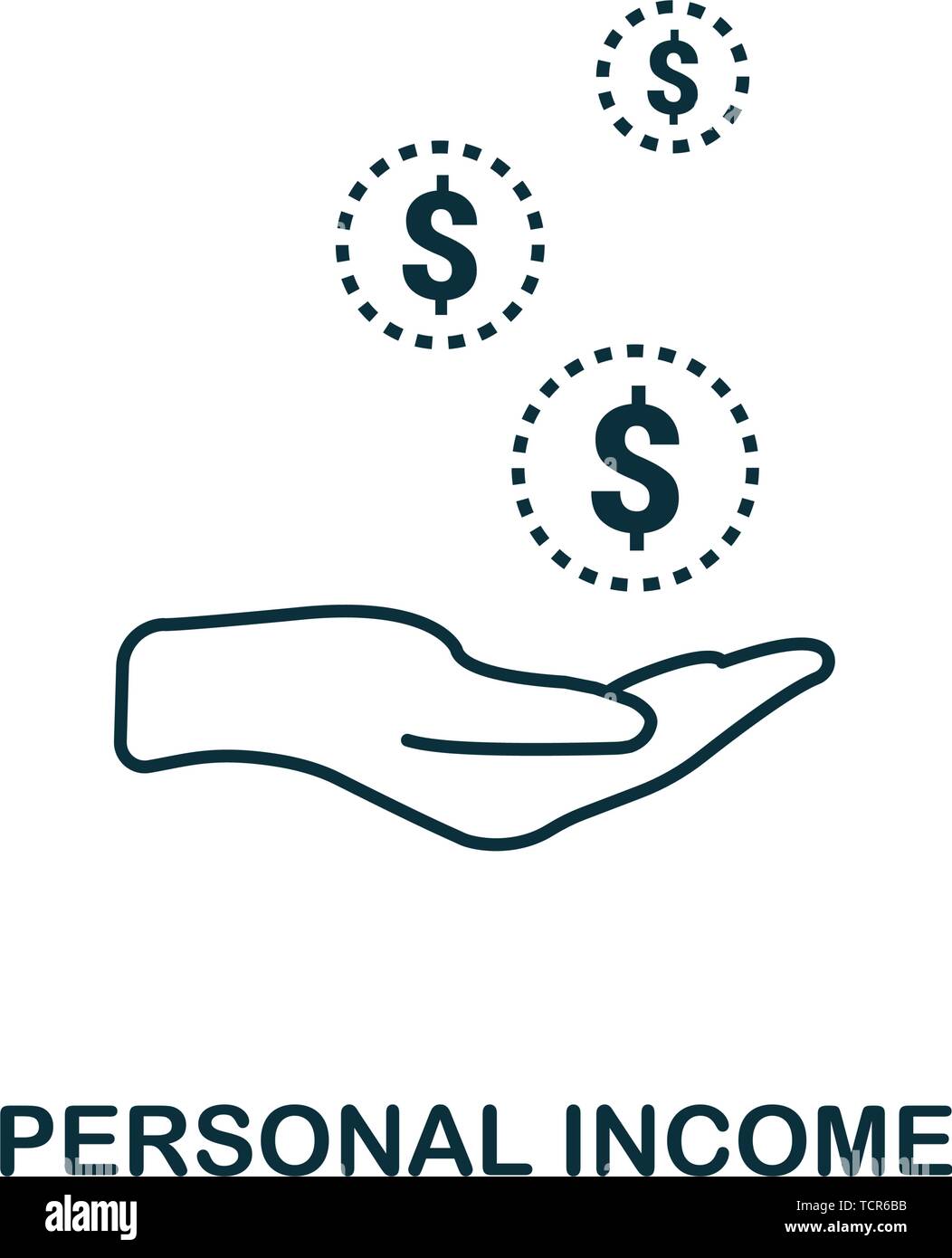 Personal Income Icon