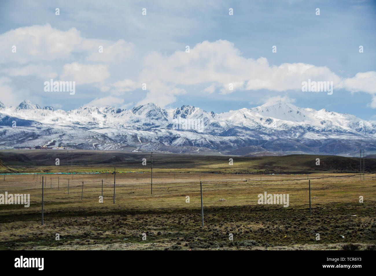 Snow Mountain in western Sichuan Stock Photo - Alamy