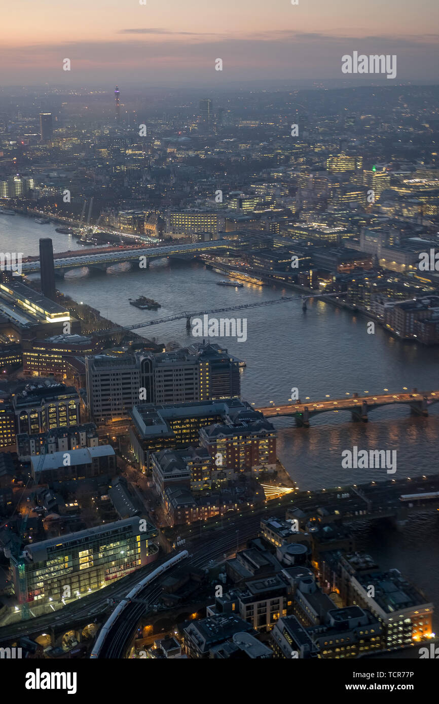 London night view Stock Photo - Alamy