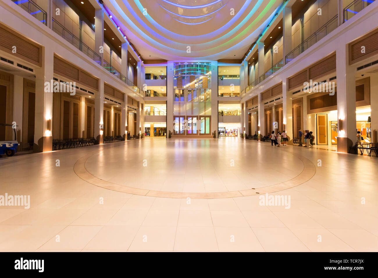 urban city modern office building hall interior Stock Photo - Alamy