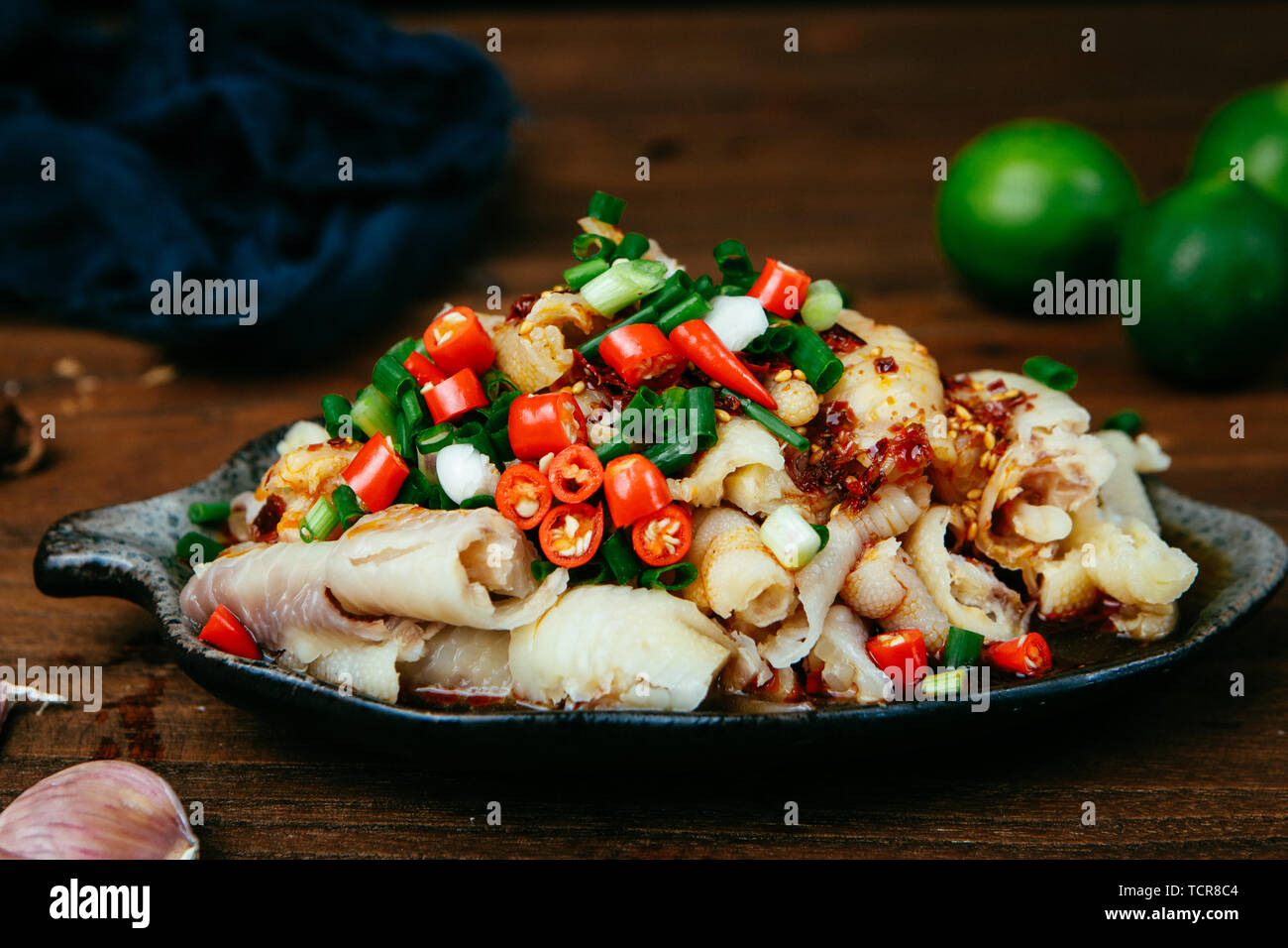 Sichuan cuisine, boneless phoenix claws Stock Photo - Alamy