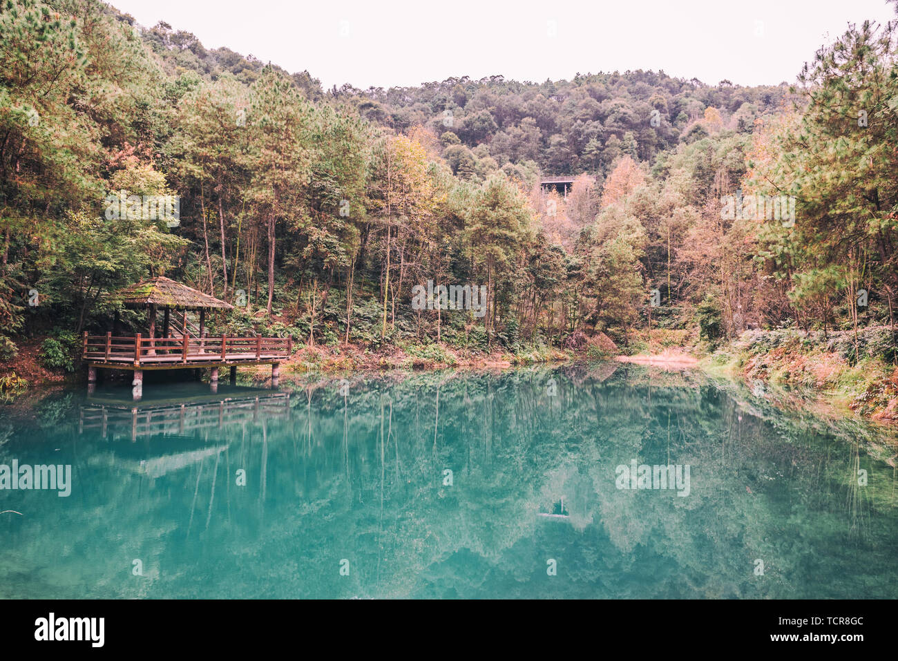 Scenery of Jiufeng Yaochi, Jiufengshan, Chongqing Stock Photo - Alamy