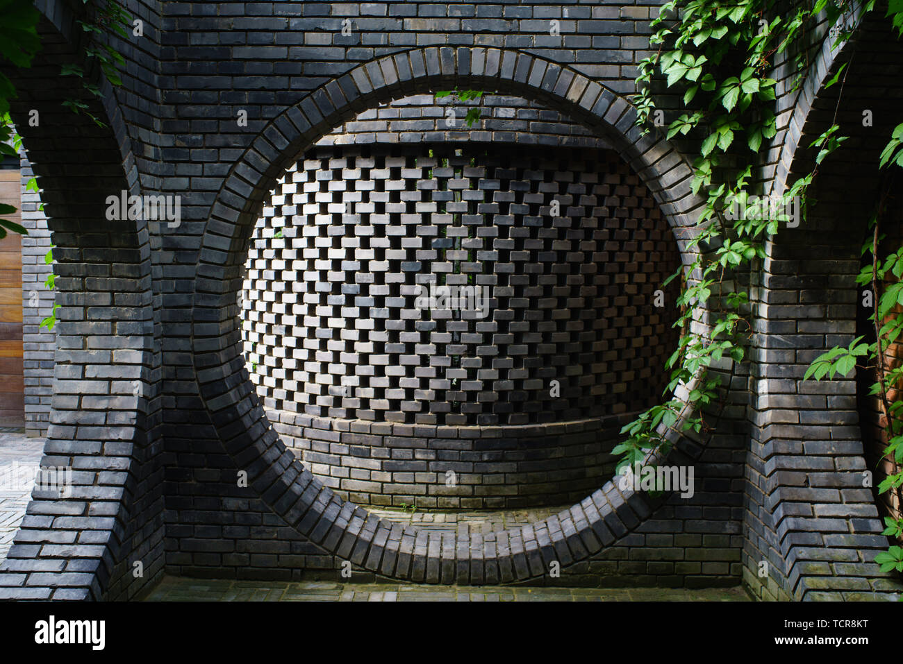 Beijing Red Brick Art Gallery Stock Photo - Alamy