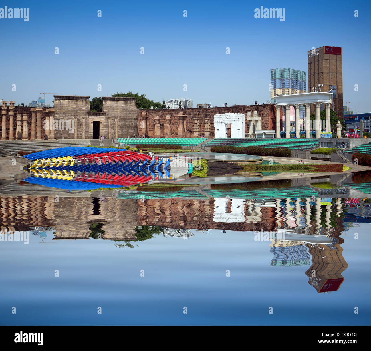 shenzhen world window Stock Photo - Alamy