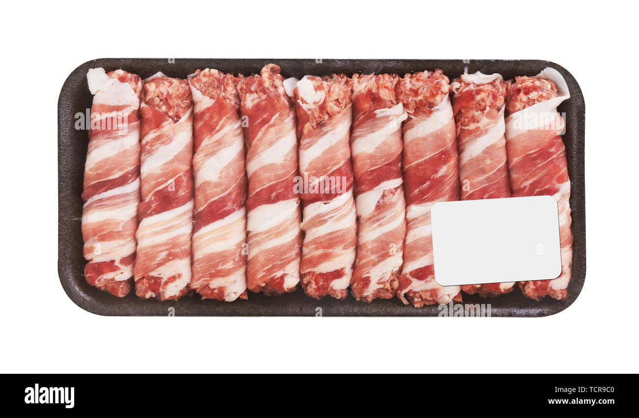 Food label minced beef hi-res stock photography and images - Alamy