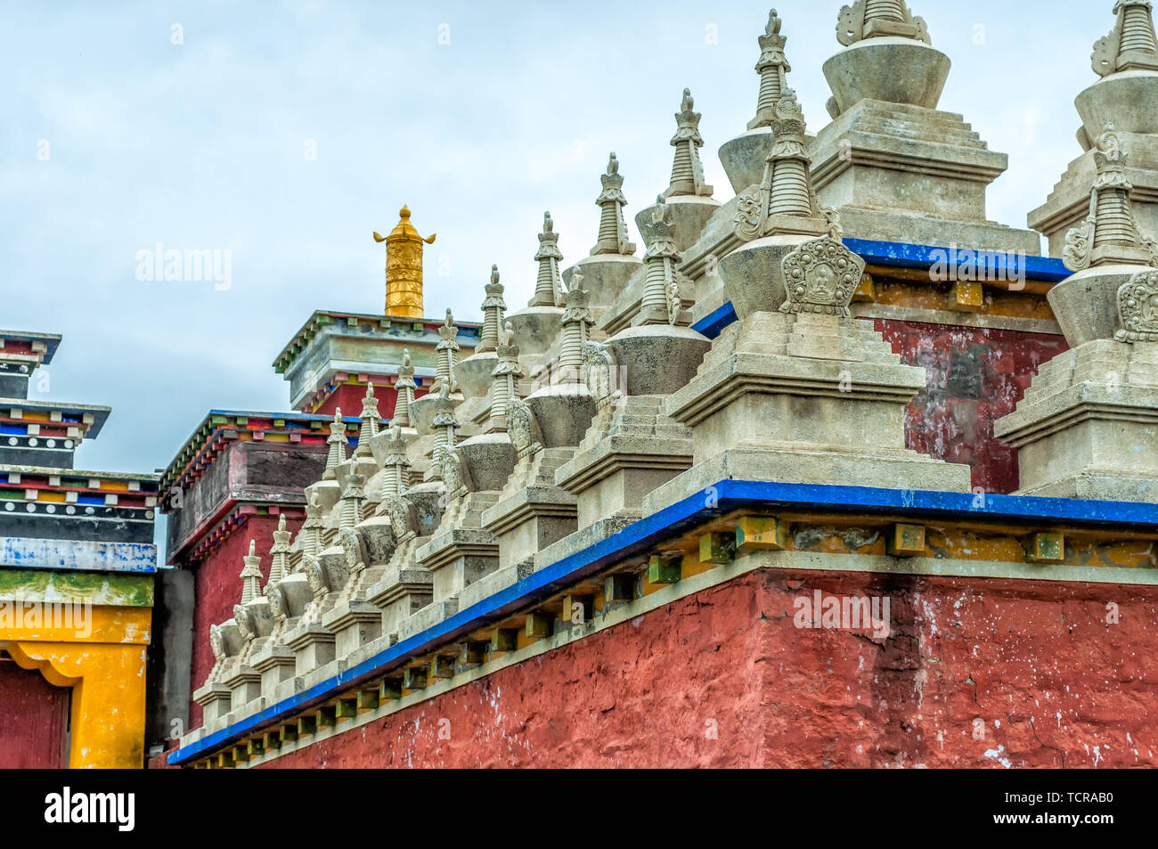 Tagong Tibetan Temple, Kangding, Sichuan Stock Photo - Alamy