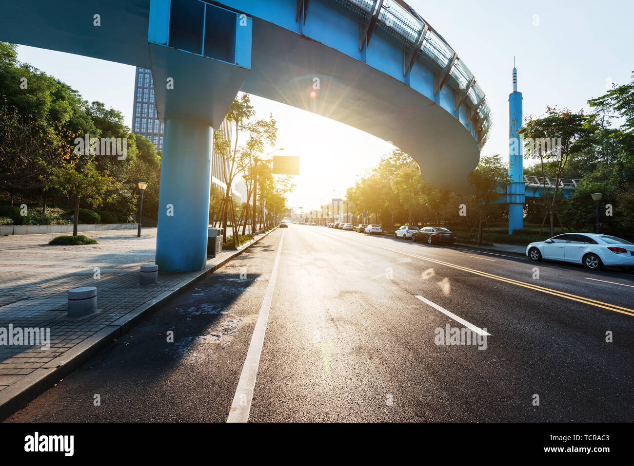 Has bridges and transportation system of scale hi-res stock photography ...