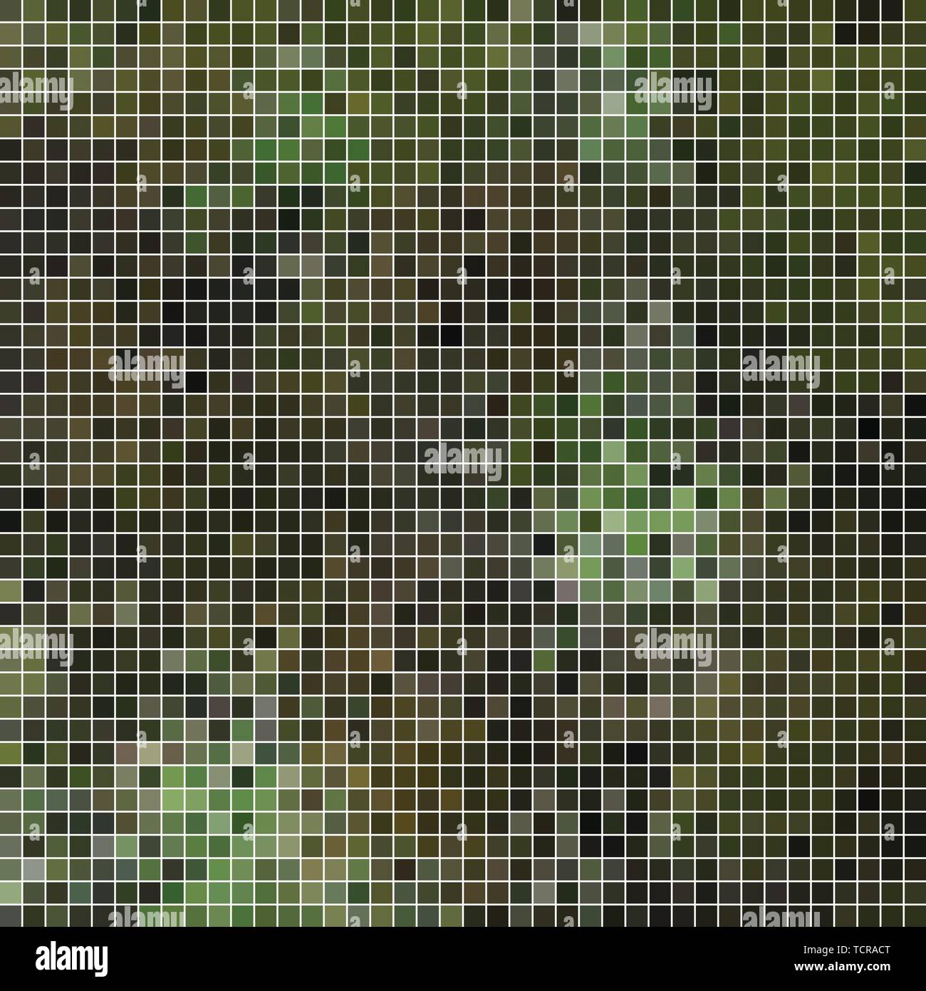 abstract vector square pixel mosaic background - green Stock Vector ...