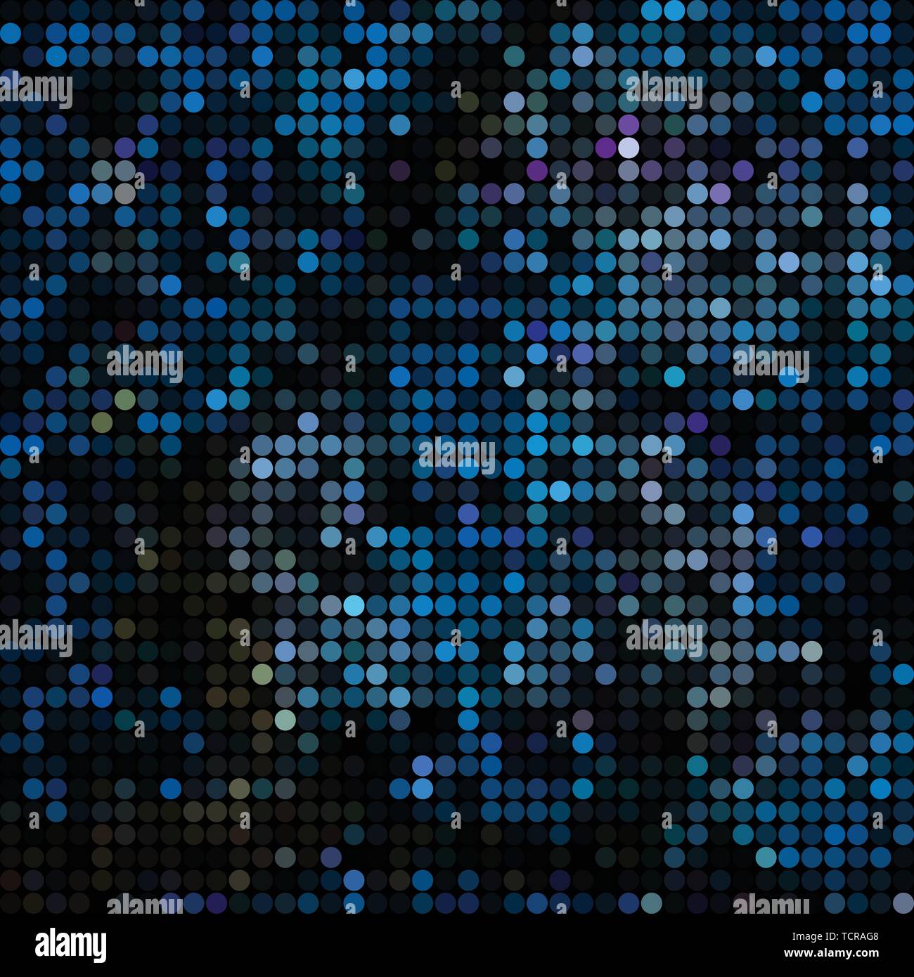 abstract vector colored round dots background - blue Stock Vector Image ...