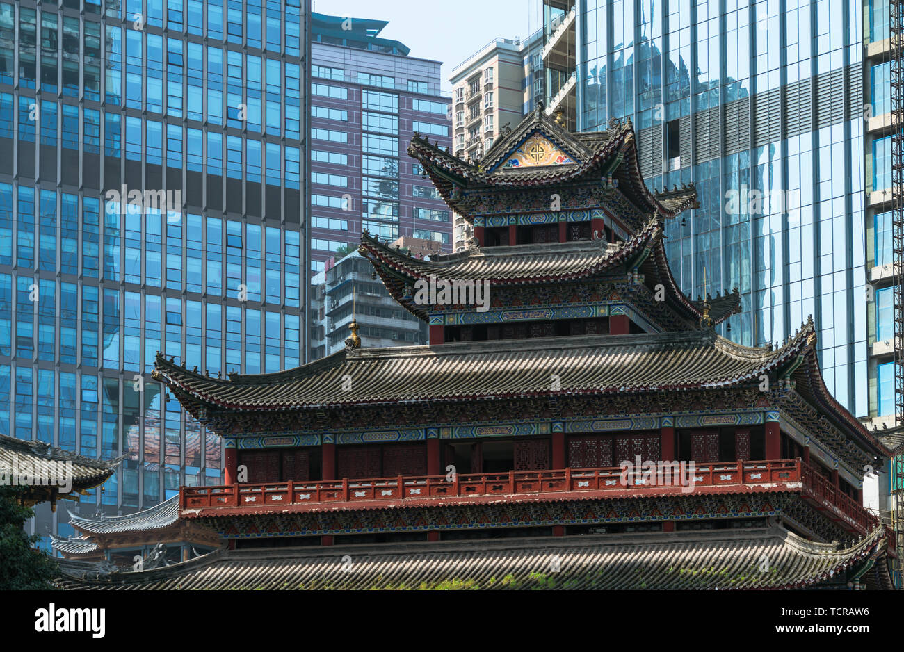 Comparison of Ancient Architecture and Modern Architecture of Luohan ...