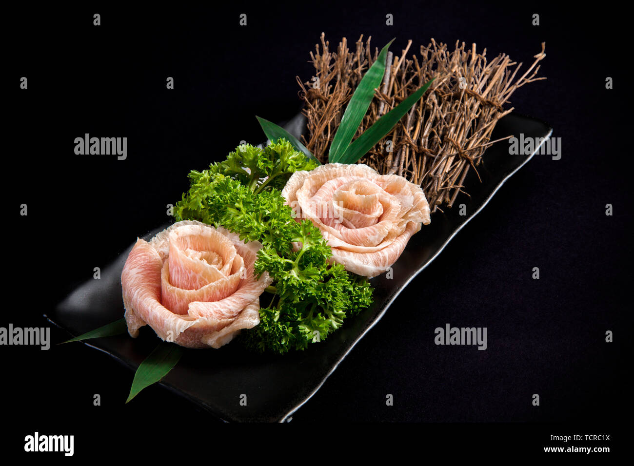 Pig neck meat Stock Photo - Alamy