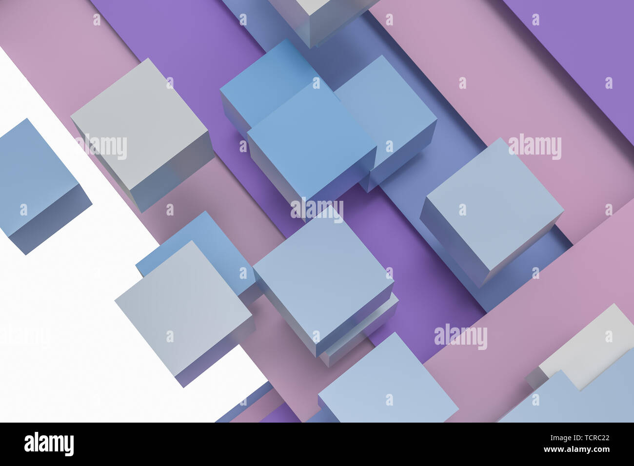 Virtual paper squares hi-res stock photography and images - Alamy